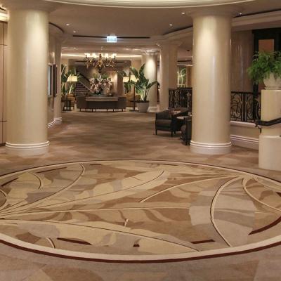 China Axminster Carpet for Hallway in 5-star Hotel Guest Room Function Made by Machine for sale