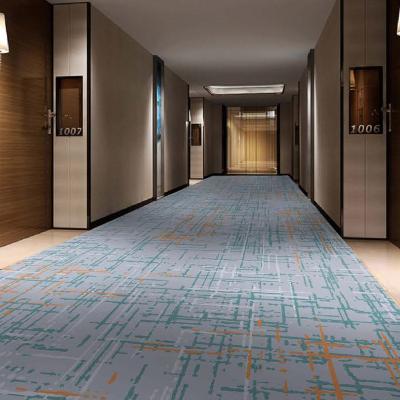 China Gepersonaliseerd modern patroon Axminster tapijt voor Star Hotel Banquet Hall en hotelkamer Te koop