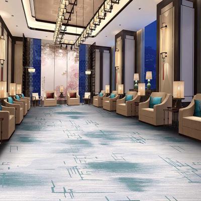 Cina Tappeto per hotel Axminster stampato a modello moderno su misura per la produzione da parete a parete in vendita