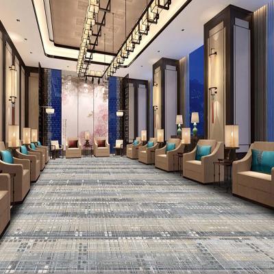 China Gepersonaliseerd modern patroon Axminster tapijt voor Star Hotel Banquet Hall en hotelkamer Te koop