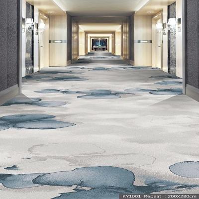 Cina Tapis à rayures imprimé en nylon en 36 couleurs pour l'allée d'hôtel in vendita