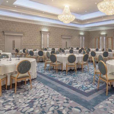 Cina Saloni banchetti Corridoio Antibatterica Hotel 5 stelle Axminster Tappeti Sala Pavimento Alfombra in vendita