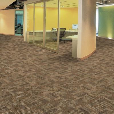 中国 ホテル モダン 100x100 PVC カーペット ティーン ベッドルームと 520g/sqm 積み重量 販売のため