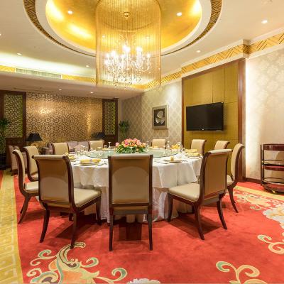 Cina Tappeto rosso di lana tuffata/nylon/PP per hotel Camere da letto Salotto Sala da letto Preghiera a prova di fuoco in vendita