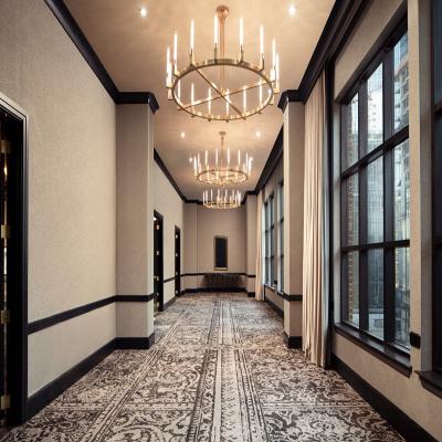 Cina Medium Pile Wall To Wall Carpet for End Hotel Banquet Hall Peso della pila 1000g-2606g/mq in vendita