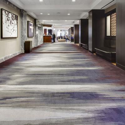 China Gesneden stapel tapijten voor hotel lobby balzaal en gangvloeren in oosterse stijl Te koop