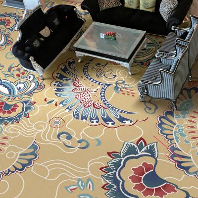 Cina Tappeto commerciale Axminster Hotel TAPI Moquette stampata in nylon per camere a pila media in vendita
