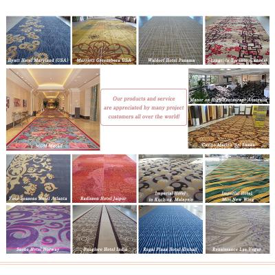 Cina Rectangle Axminster Carpet per Silverstone Commercial Banquet Hall Sala ospitalità in vendita