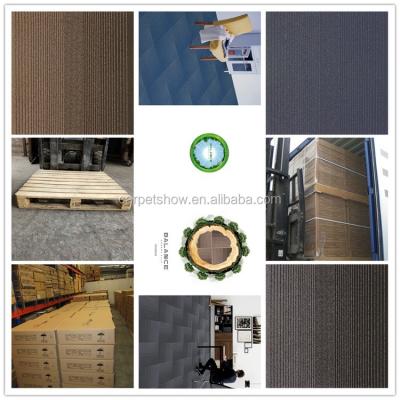 China 6 Cores Máquina Tufted Loop Pile Nylon Carpet Tile insonorizado com padrão abstrato à venda