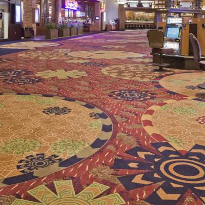 Cina Tappeto da parete a parete per la stanza di hotel e casinò in stile moderno in vendita