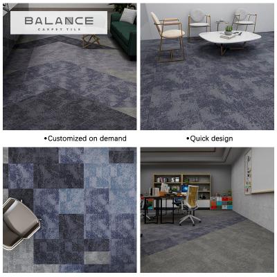 Cina Piastrelle per tappeti da ufficio quadrate 50x50 con design moderno e traffico elevato in vendita