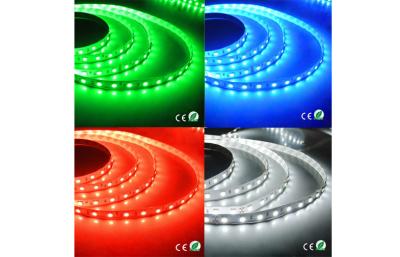 Cina Luce di striscia di 5050 SMD LED flessibile, illuminazione decorativa della multi striscia di colore LED di RGB per il Governo di sotto in vendita