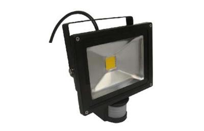 China 50 Watt Bridgelux PIR LED Flood Light , Eco-friendly IP65 Waterproof Exterior Flood Lighting for sale