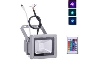 中国 RGB リモート・コントロール センサーの RA が付いている屋外 LED の洪水ライト 75 50000h 販売のため