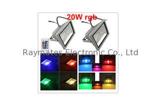Cina Risparmio energetico luce di inondazione di RGB LED di 20 watt, DC12V IP65 impermeabile con CE RoHs in vendita