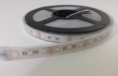 Cina luce di striscia di 19.2W/M SMD LED, colori di RGBX quattro in una metropolitana del silicone del chip di SMD da impermeabilizzare in vendita