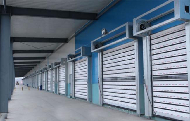 Aluminum Alloy Fast Shutting Door Security Warehouse Door