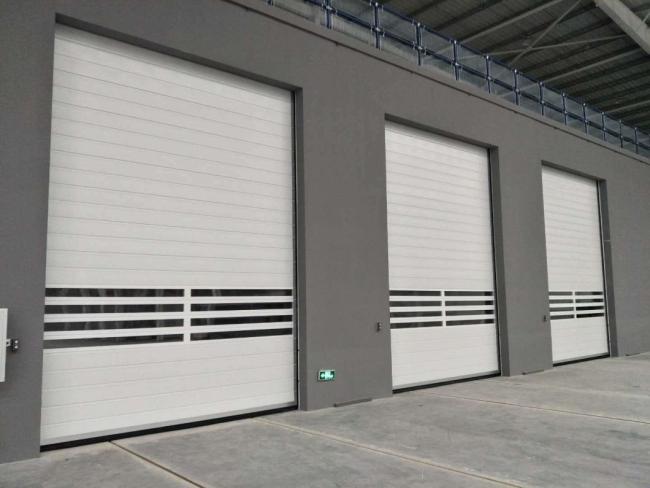 Fast Rolling up and Shutter Spiral Security Automatic Warehouse Door