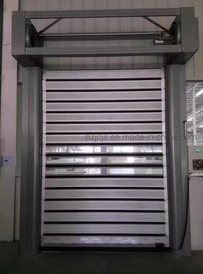 Aluminum Alloy Rapid Shutting Door Security Warehouse Garage Door