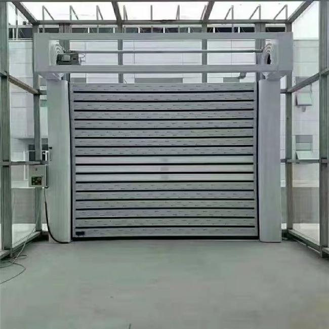 Fast Roll up and Shutter Spiral Automatic Security Warehouse Door