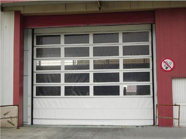 High Speed Roll up and Shutter Spiral Security Automatic Warehouse Door