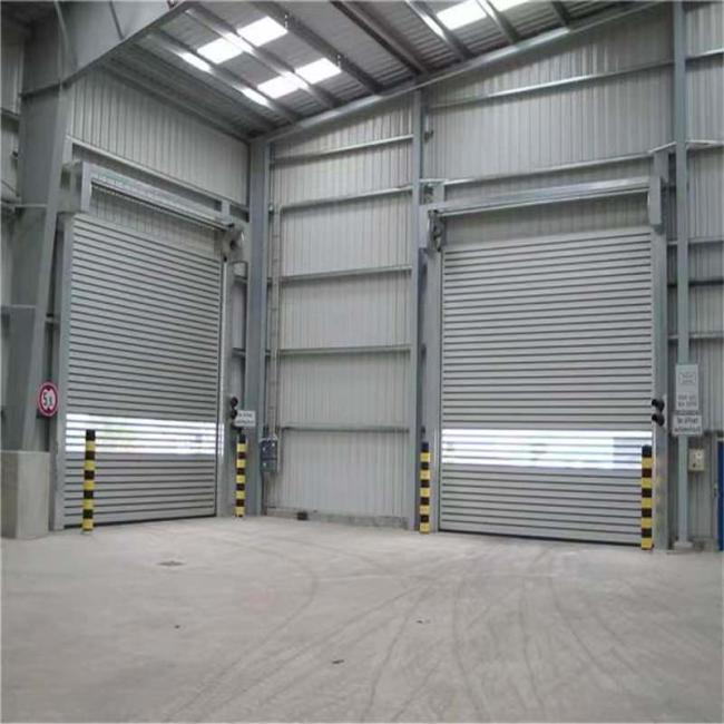 Aluminum Alloy Rapid Roll up and Shutter Security Automatic Garage Door