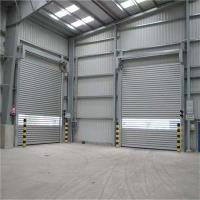 China High Speed Customized Fire Proofing Roll up Fast Roller Shutter Spiral Security Door for sale
