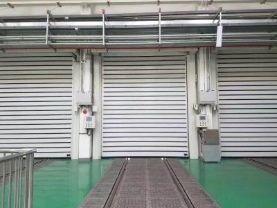 Cina JTM-D01 Alta velocità alluminio legato rotolare e chiusura spirale di sicurezza porta automatica in vendita