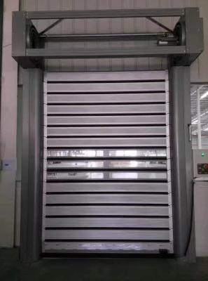 China Rolling Grey Shutter Spiral Security Automatic Warehouse Door with and Fast Rolling for sale