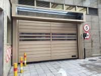 China Rolling Automatic Spiral Warehouse Door Wind Shield with Special Function Fire Proofing for sale