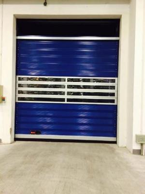 China Industrial High Speed Rolling Rapid Roll up Fast Roller Shutter Spiral Automatic Door for sale