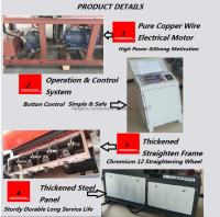 China Small Deformation Principle Round Bar Straighten Machine with ISO9001 Certification for sale