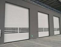 China Customized Fire Proofing Automatic Roller Shutter Door with Servo Motor for High Speed Security for sale