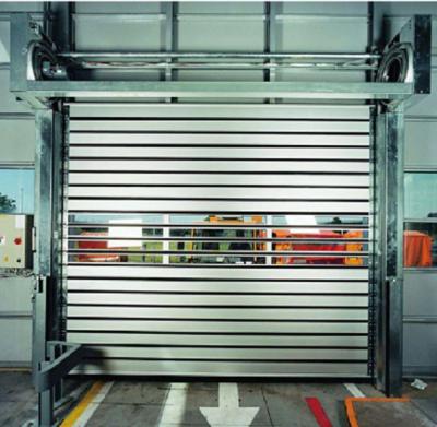 China Fire Proofing IP55 Protection Customizable Size Automatic Roller Shutter High Speed Aluminum Alloy Warehouse Door for sale