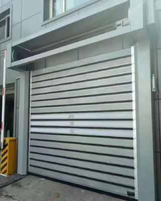 China Fire Proofing Automatic Roller Shutter Door with Servo Motor and Customized High Speed Security Garage Door for sale