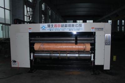 Cina Macchina scanalatrice d'alimentazione di stampa del cartone rotatorio con il sistema dell'equilibrio in vendita