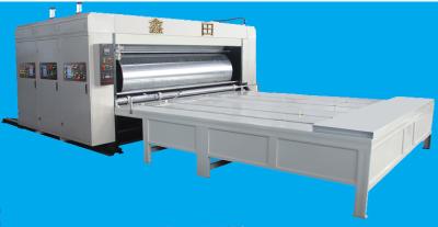 Cina Macchina scanalatrice di stampa di Flexo dell'alimentatore del cartone con il grande rullo in vendita