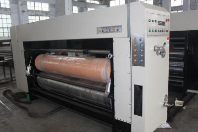 Cina La stampatrice ondulata del contenitore di cartone di carta con l'unità di Slotter/muore unità della taglierina in vendita