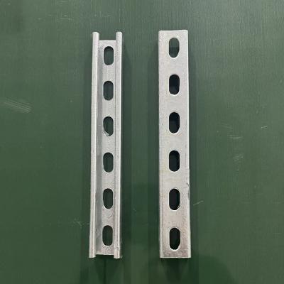 China 3m / 6m Pre Galvanized Iron C Shaped Channel Steel 41x41 & 41x21 Sizes High Strength Anti Corrosion for sale