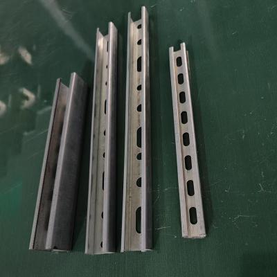 China 20ｘ10  Cold Formed Slotted C Channel For Steel Structure And Building Construction for sale