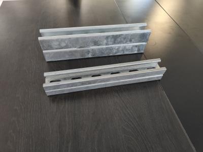 China 41×41 Double Combined C Strut Channel with Galvanized Coating and Customizable Length for Construction Support for sale