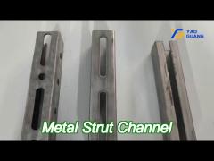 universal metal strut channel 0.5-3.0mm thickness for industrial equipment 20*10