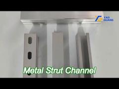 q235b q355b galvanized c channel 41x21 square angle slotted metal channel