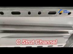 anti corrosion galvanised c section channel high load bearing connector