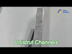 heavy duty steel cantilever unistrut channels with diagonal reinforcement