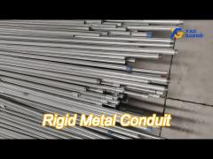 water resistant anti corrosion rigid metal conduit q235b material 3m / 6m