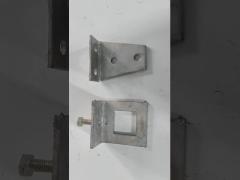 Heavy Duty Z Shape Strut Channel Connector for Solar Mounts