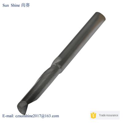 China CNC Aluminum Cut Single Blade Carving Cutter Uncoated single flute end mill for sale