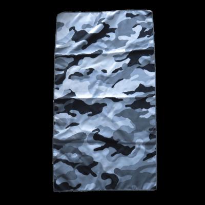 China Double sides printed microfiber gym towel yoga towel and travel towels with promotion price for Christmas for sale