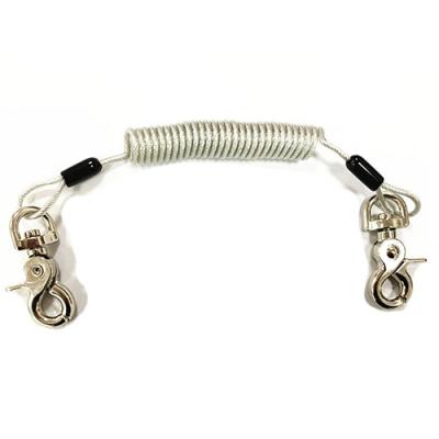 Cina L'estremità arrotolata della clip di acciaio inossidabile Lanyard Tether Safety Superior O di TPU annulla 6.0mm in vendita